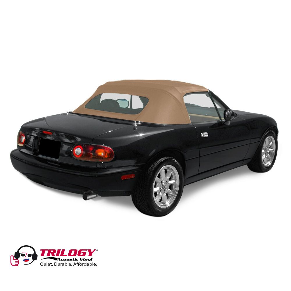 Mazda Convertible Top 1990-2005 Miata Factory Style Zippered Glass ...